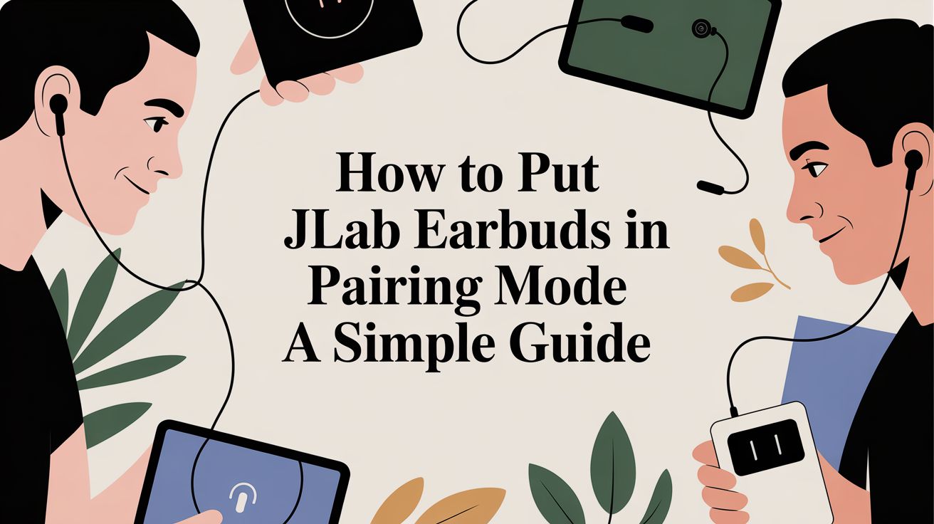 How to Put JLab Earbuds in Pairing Mode a Simple Guide – Back Bay Brand