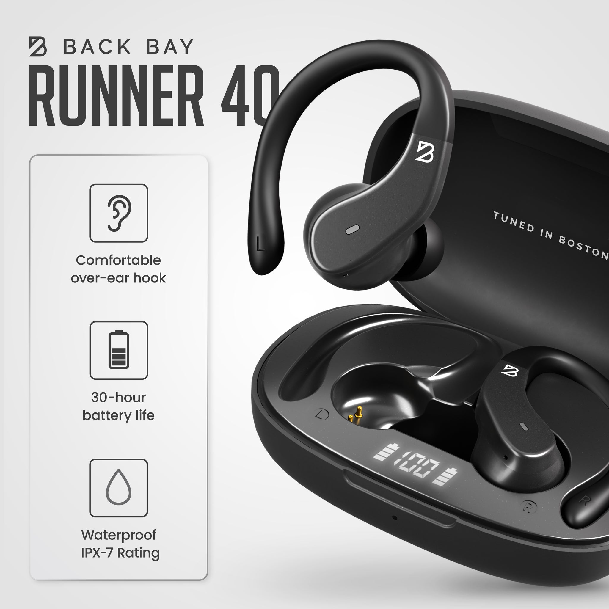 Runner 40 Wireless Earbuds – Back Bay Brand