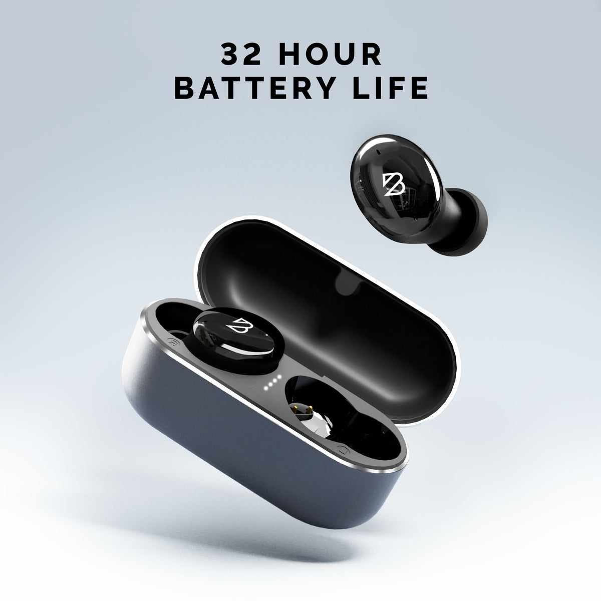 Tempo 30 Truly Wireless Earbuds- Deep Bass with 32 Total Hours of ...